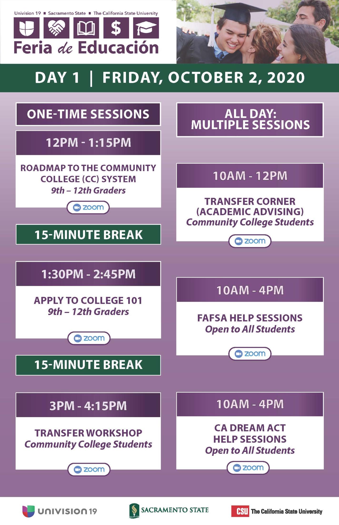 Early Academic Outreach Program - Events